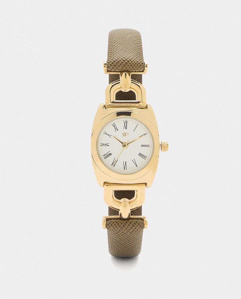 Reloj de mujer Parfois con eslabón central en liso · Parfois · El Corte ...