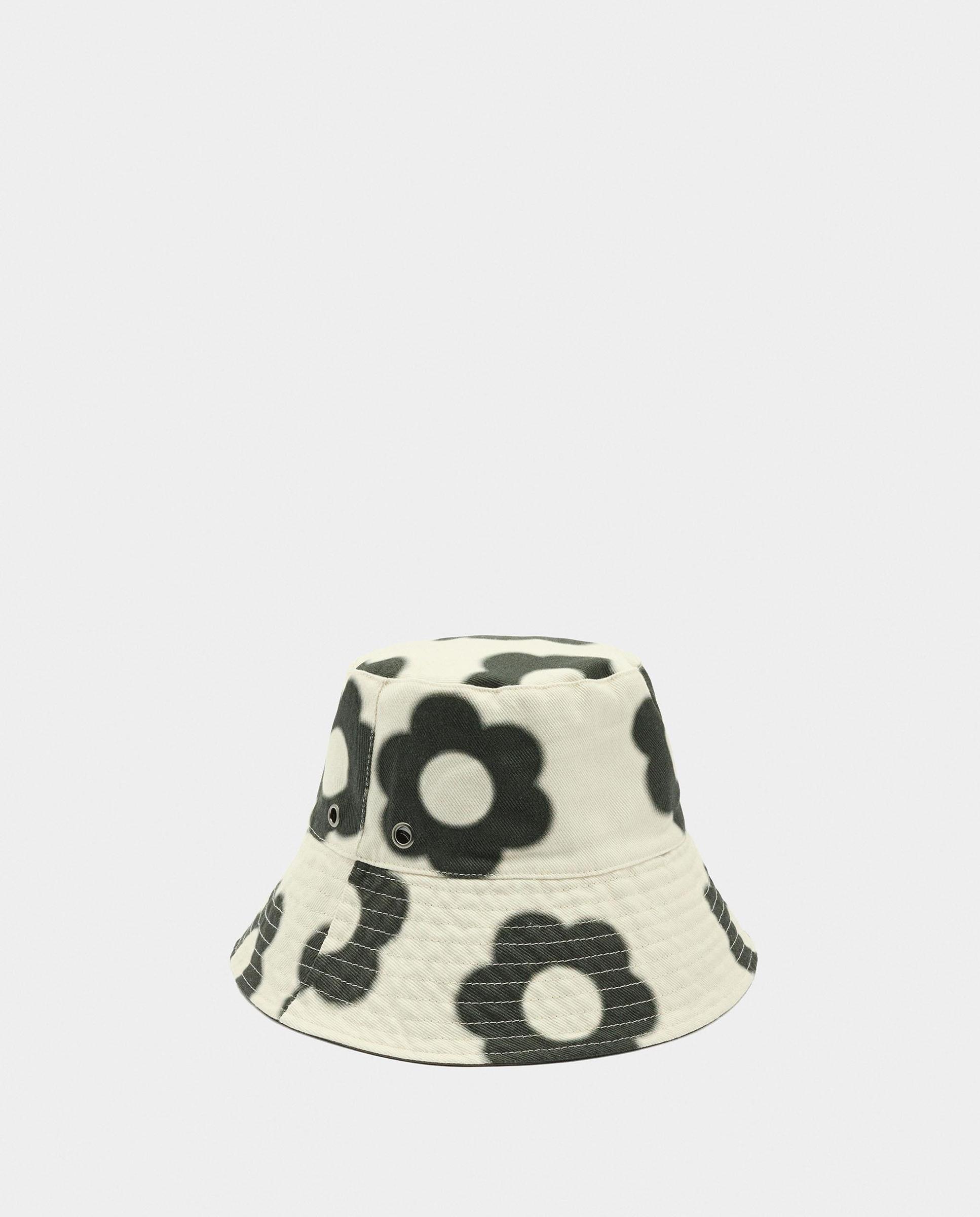 Gorro de mujer estilo bucket con estampado floral Marrón oscuro Parfois ...