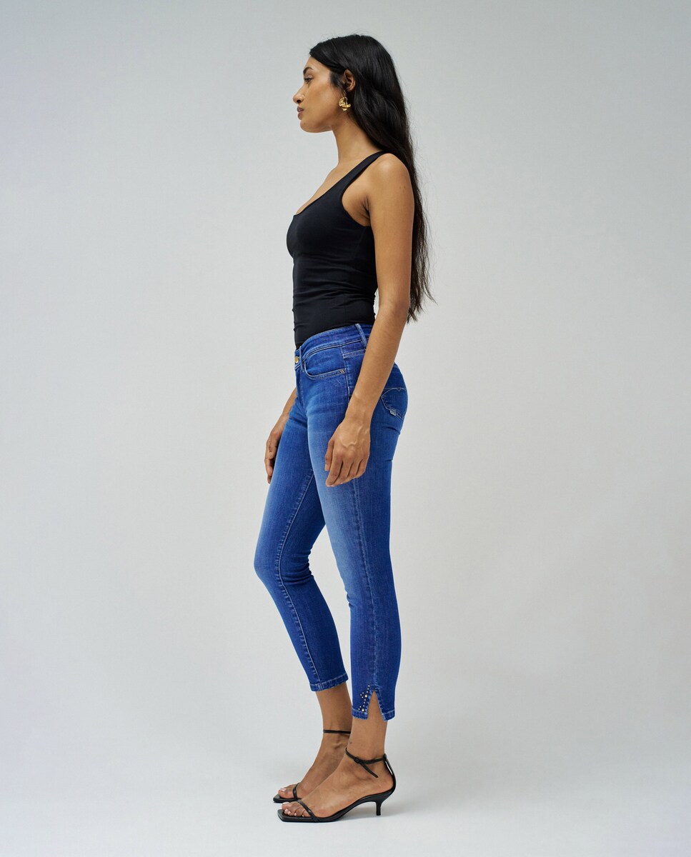 Vaqueros de mujer wonder push up cropped skinny · Salsa Jeans · El ...
