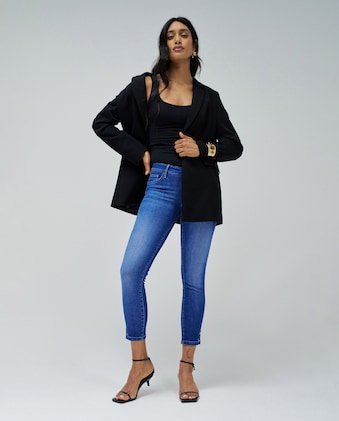Vaqueros de mujer wonder push up cropped skinny · Salsa Jeans · El ...