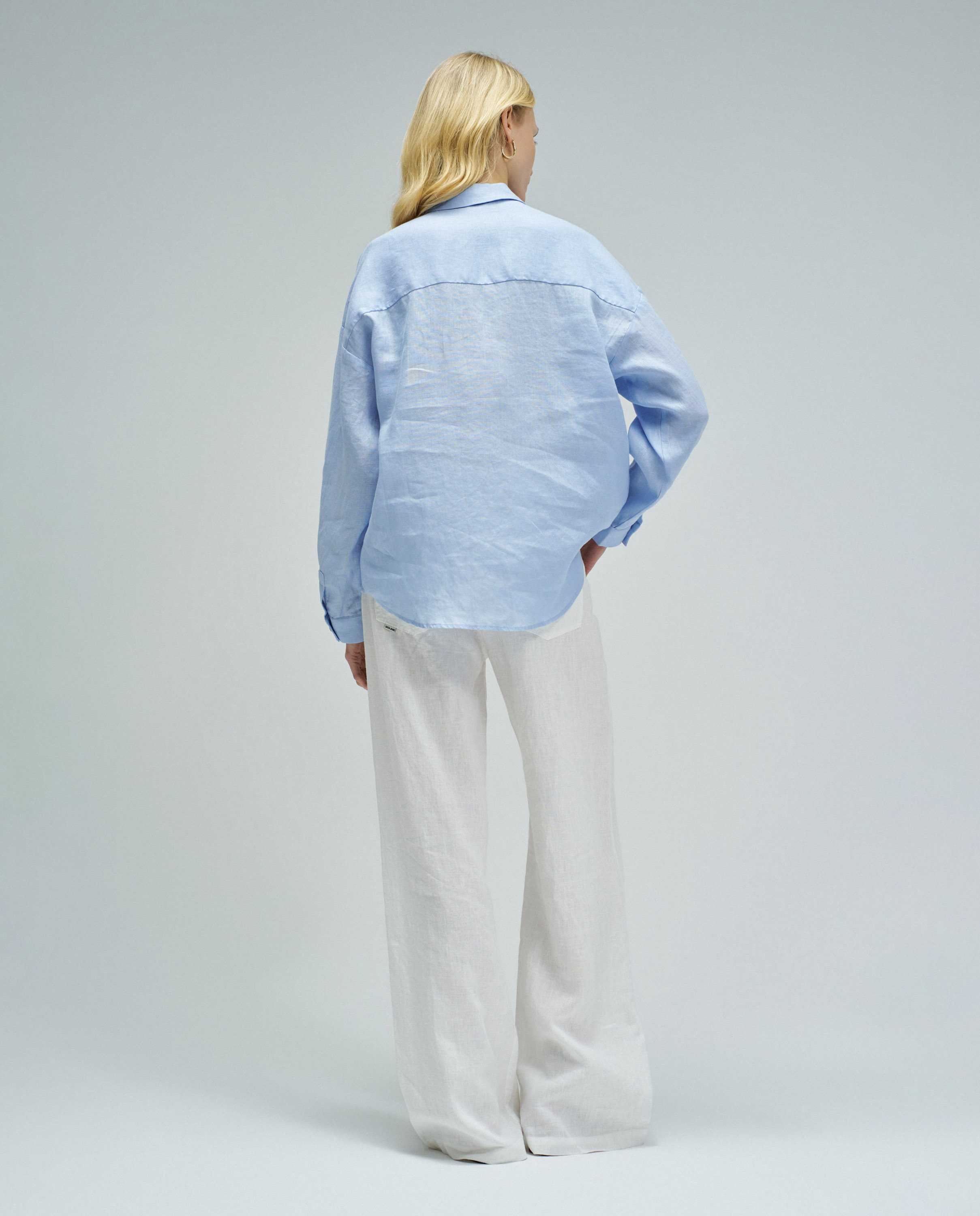 Camisa de lino de mujer Azul Salsa Jeans · El Corte Inglés