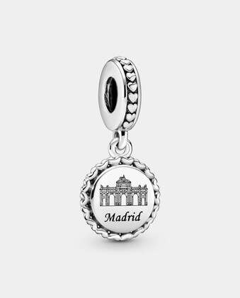 Charm en plata de ley colgante Puerta de Alcalá Madrid · PANDORA · El ...