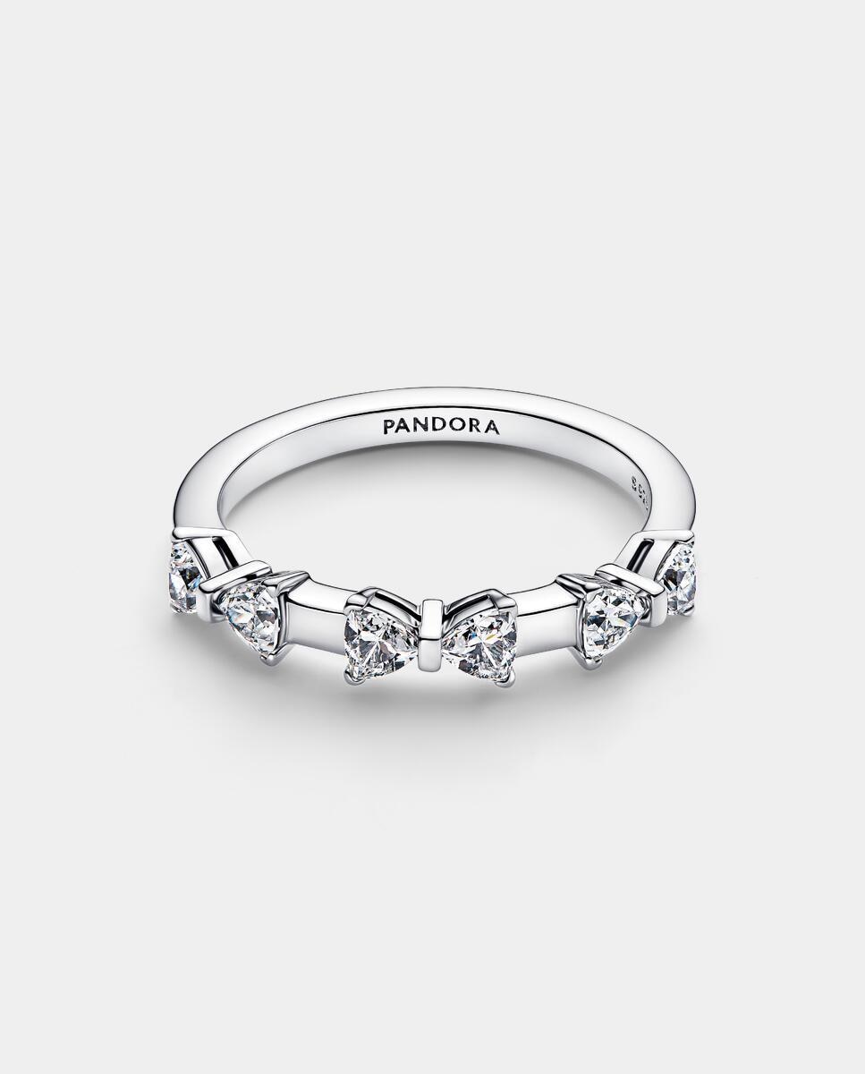 Anillo en plata de ley Fila Lazos Blanco · El Corte Inglés