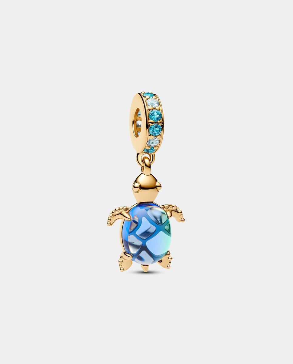 Charm Colgante Tortuga Marina de Cristal de Murano · PANDORA · El Corte ...