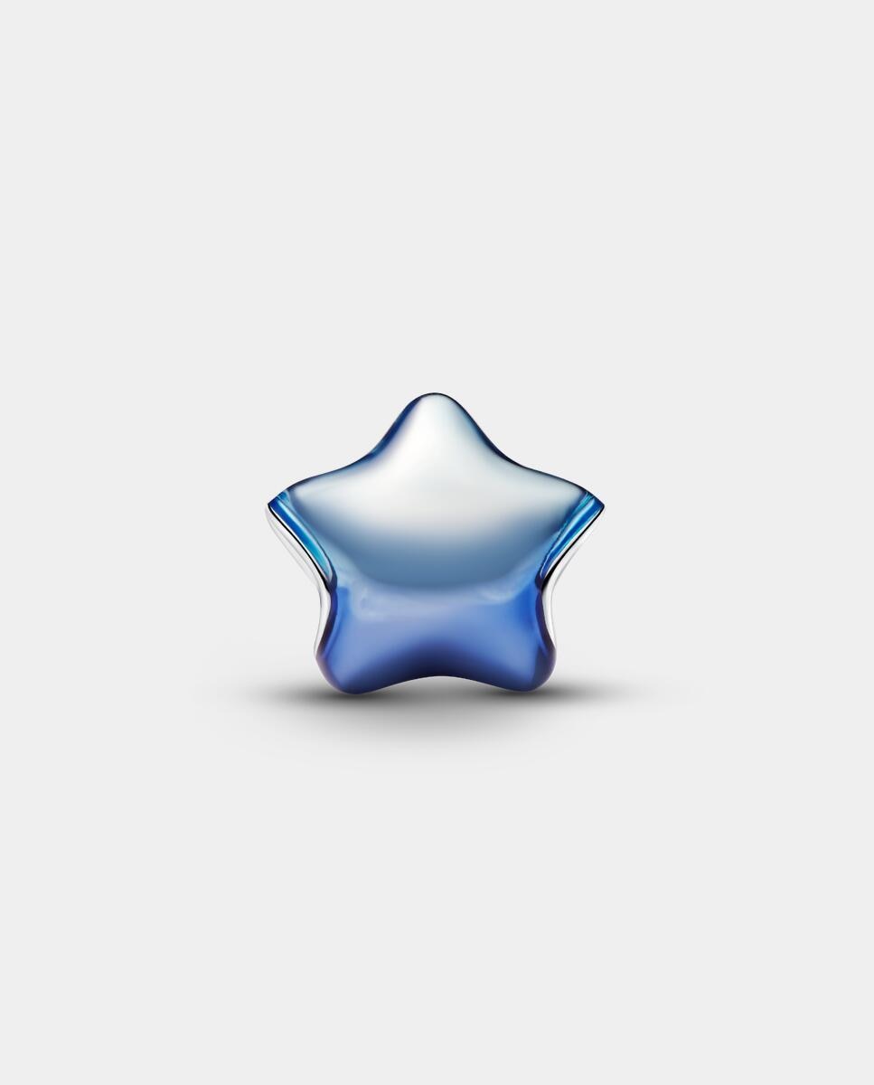 Charm en plata de ley Estrella Azul Azul PANDORA · El Corte Inglés