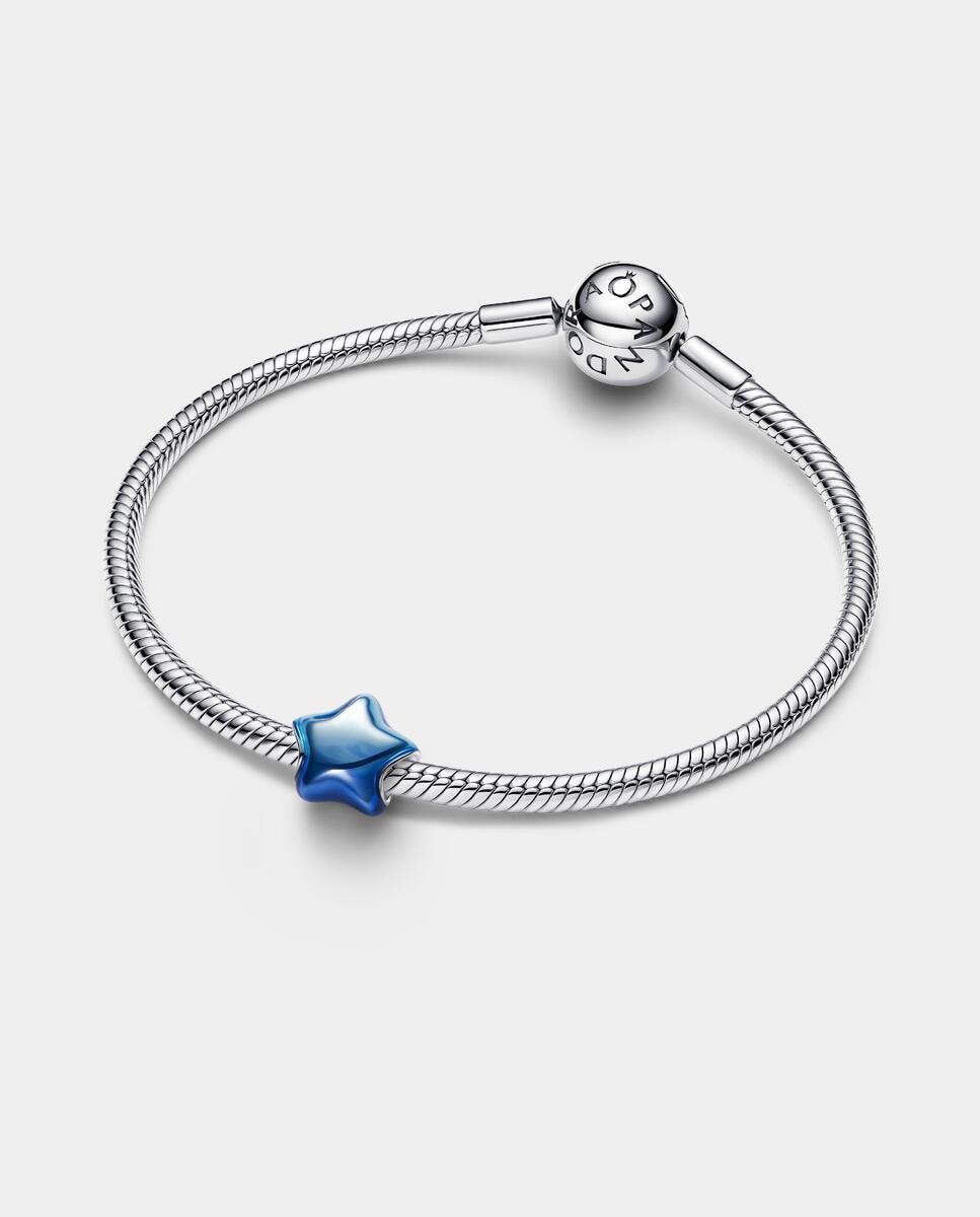Charm en plata de ley Estrella Azul Azul PANDORA · El Corte Inglés