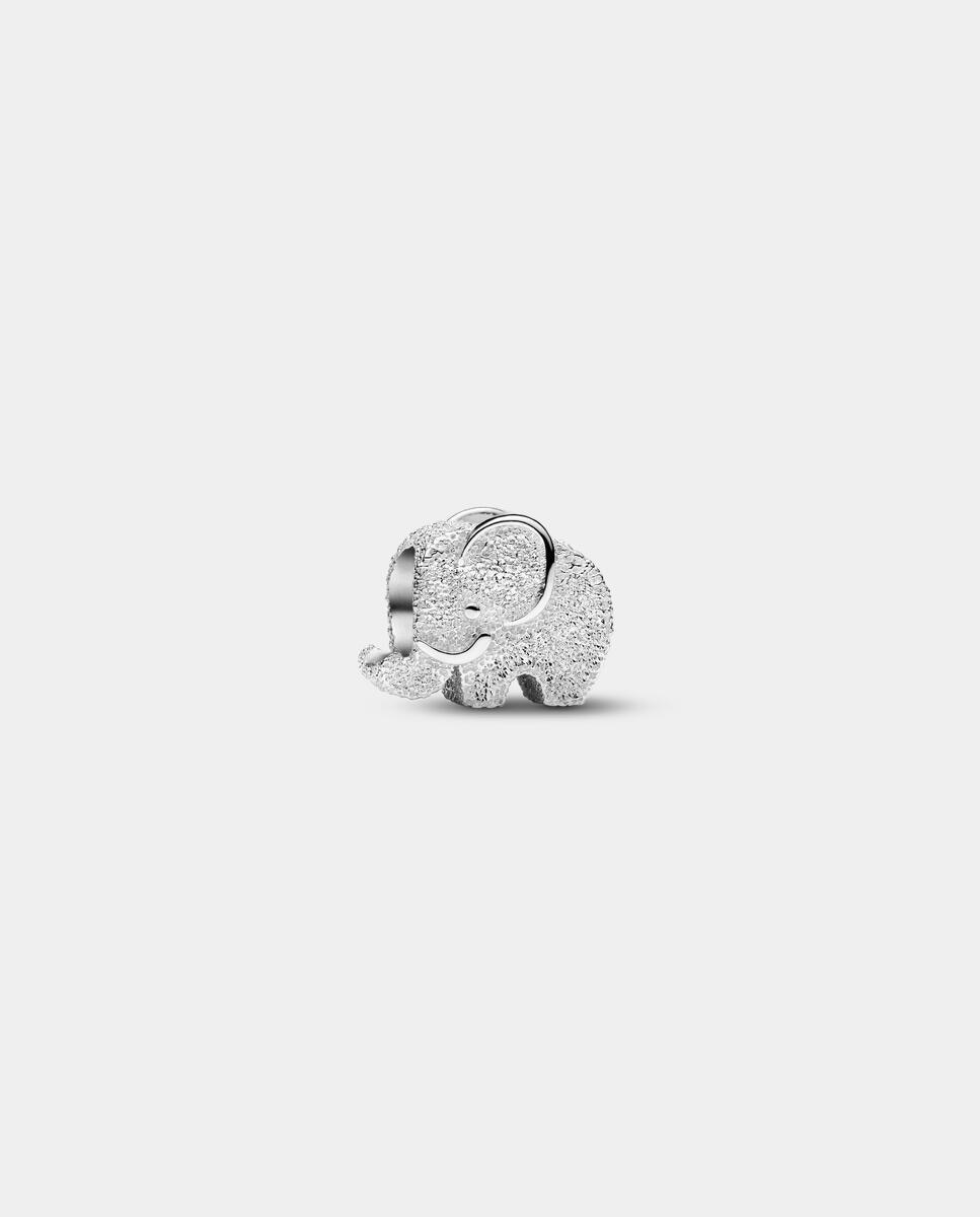 Charm en plata de ley Mini Elefante Textura Plateado PANDORA · El Corte ...