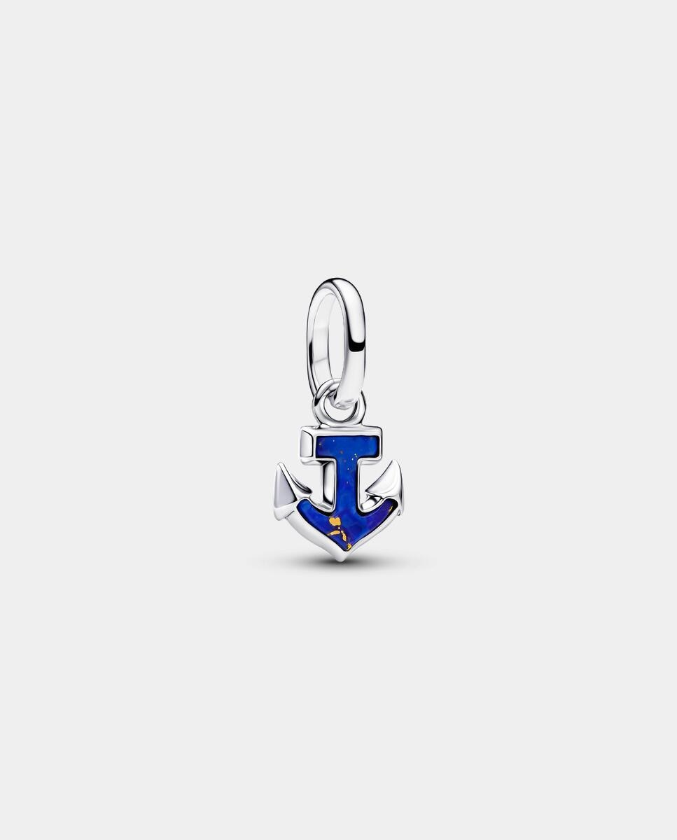 Charm colgante mini ancla azul Azul · El Corte Inglés
