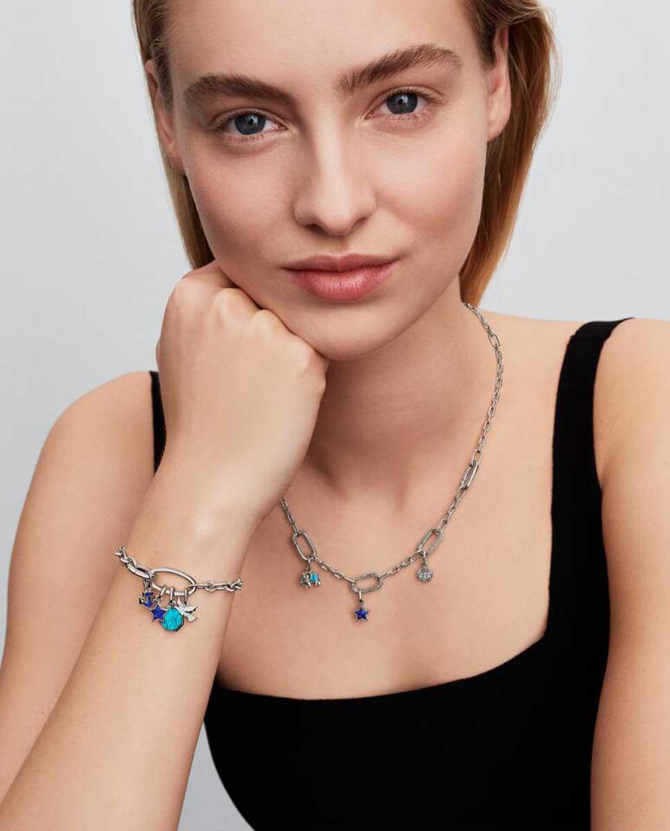 Charm colgante mini ancla azul Azul · El Corte Inglés