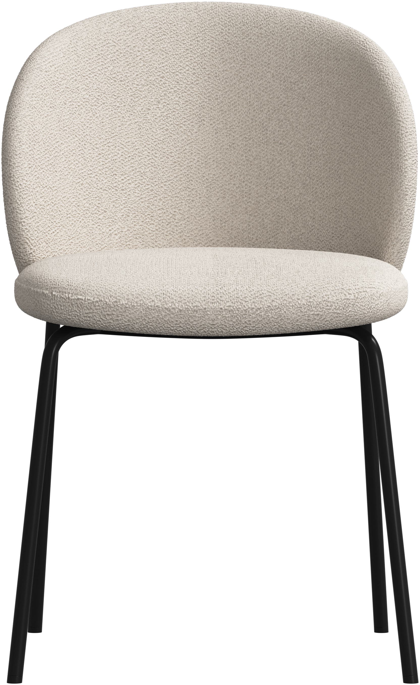 Pack de dos sillas Princeton negra tela Lazio BoConcept Blanco · El ...