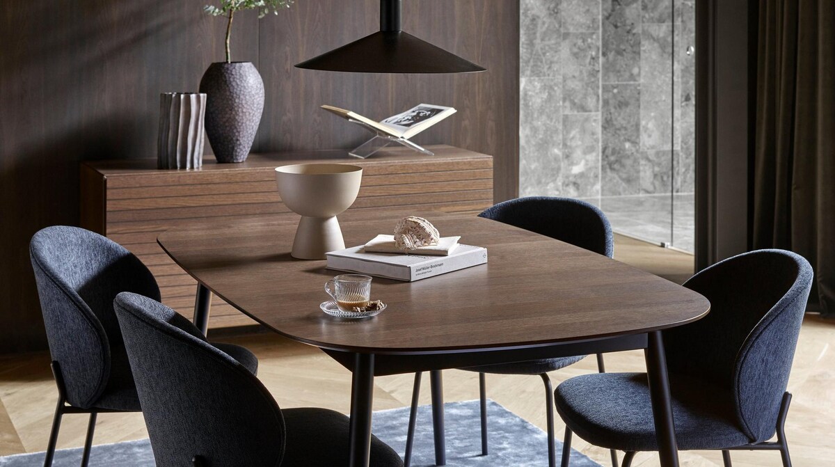 Pack de dos sillas Princeton negra tela Lazio BoConcept · BoConcept ...