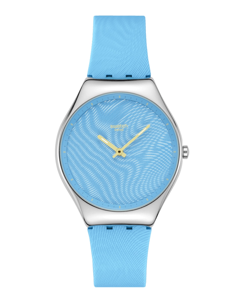 Reloj swatch iridescently blue con correa de silicona Azul · El Corte ...