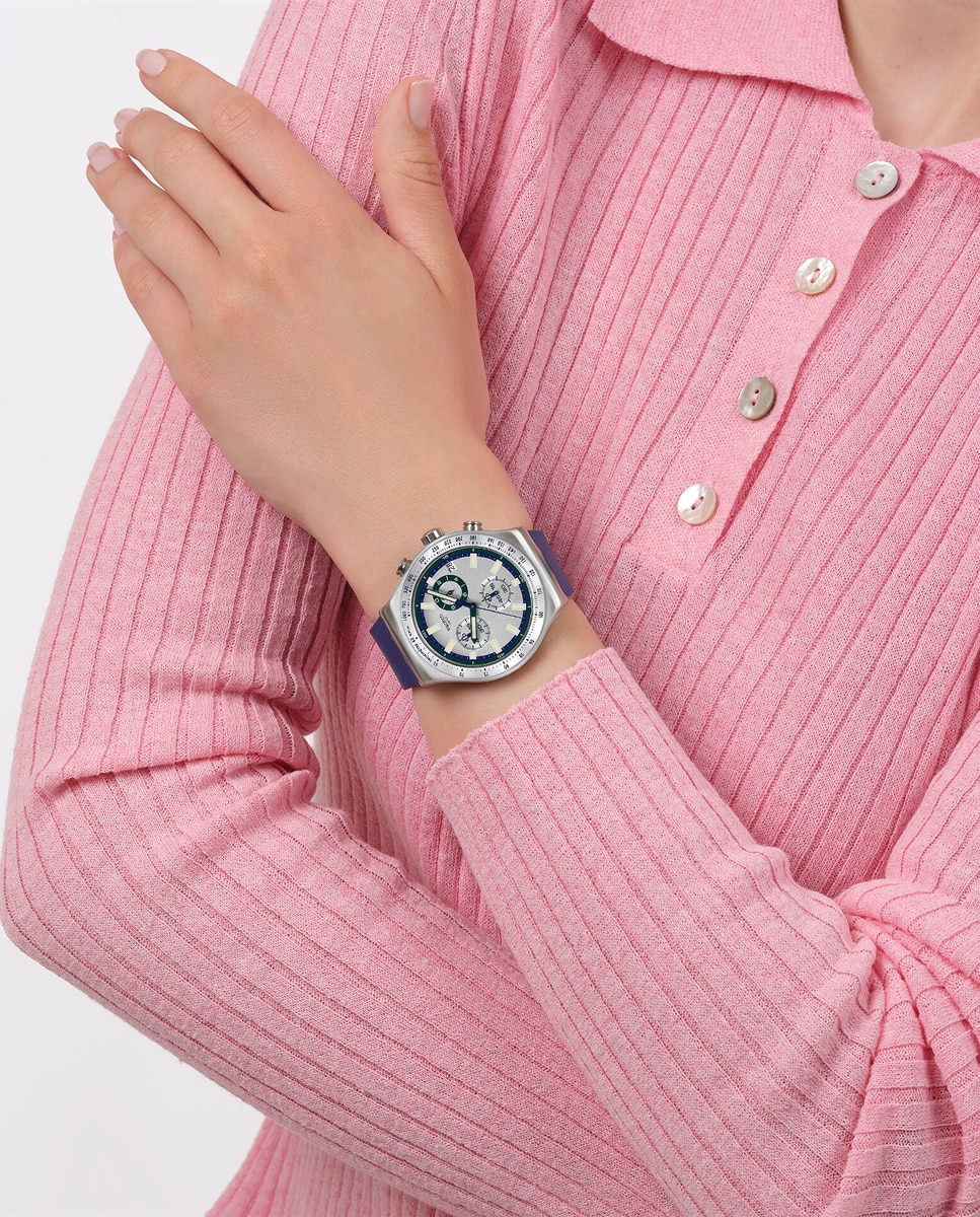 Reloj swatch blue reflective con correa de silicona Azul · El Corte Inglés