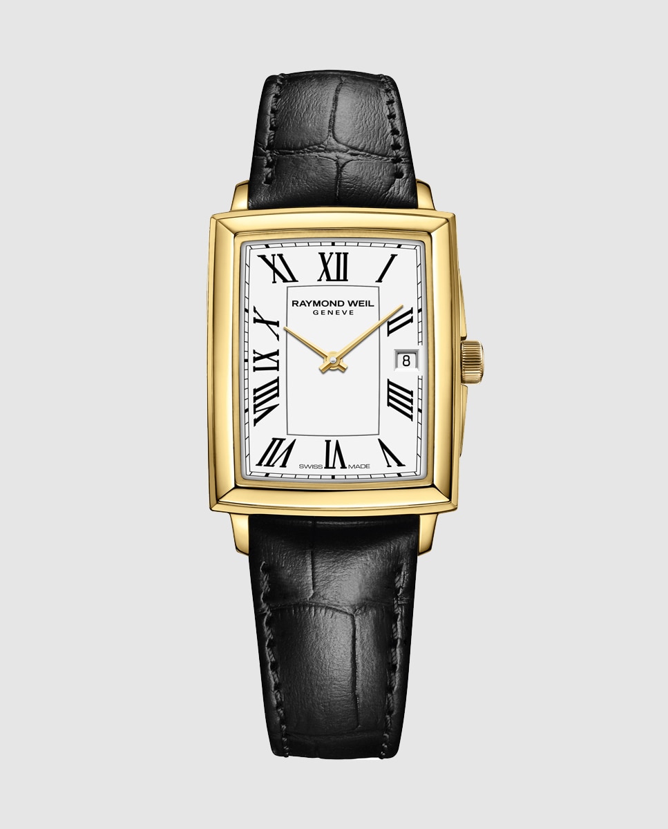 Reloj analógico de mujer raymond weil 5925-pc-00300 con correa de piel ...