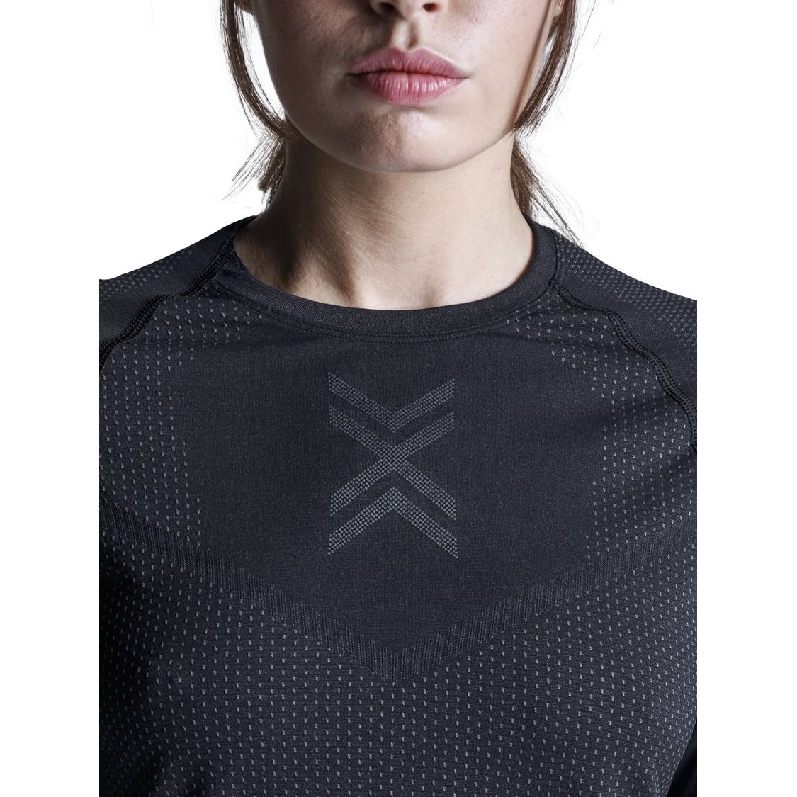 Camiseta de running de mujer XCEED LS X-Bionic Negro · El Corte Inglés
