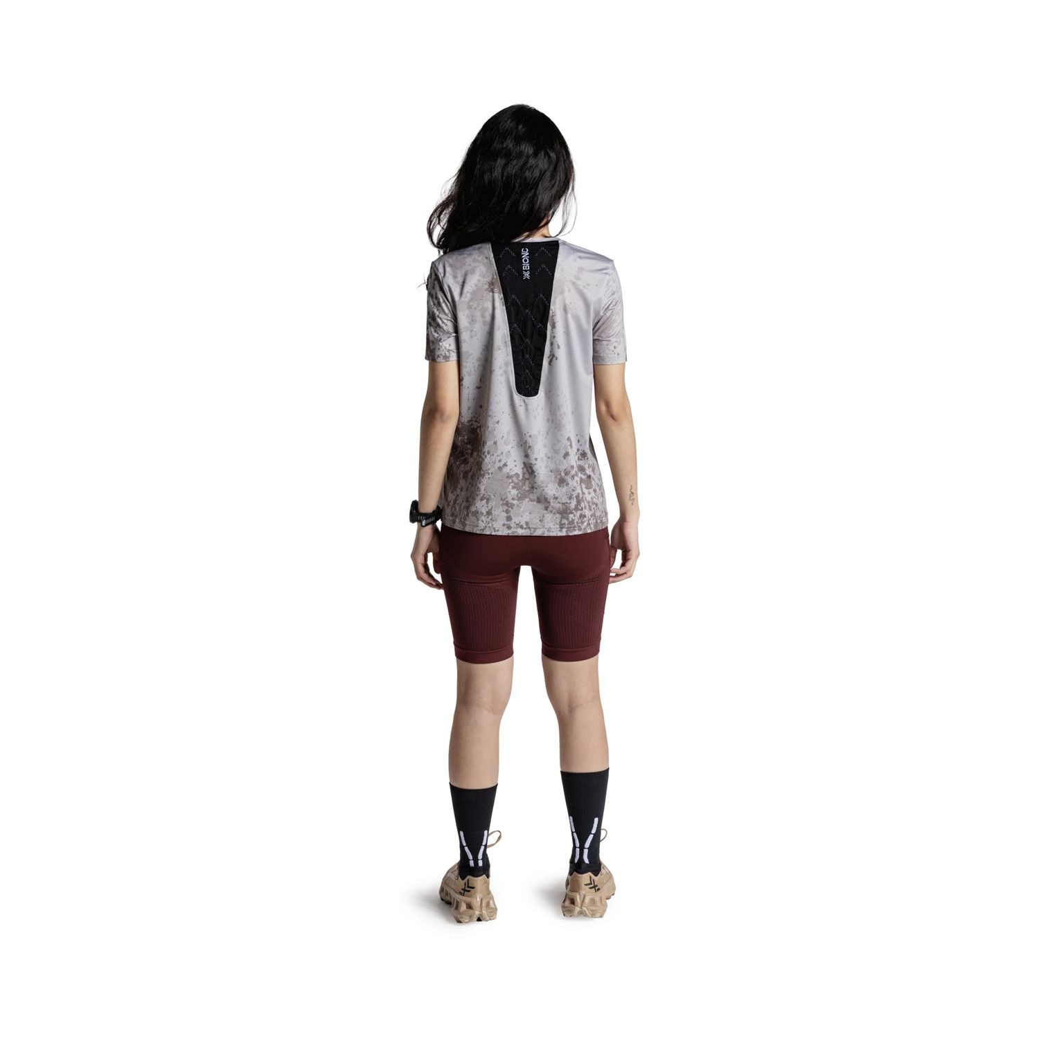 Camiseta de running de mujer COREFUSION RUN X-Bionic Marrón · El Corte ...