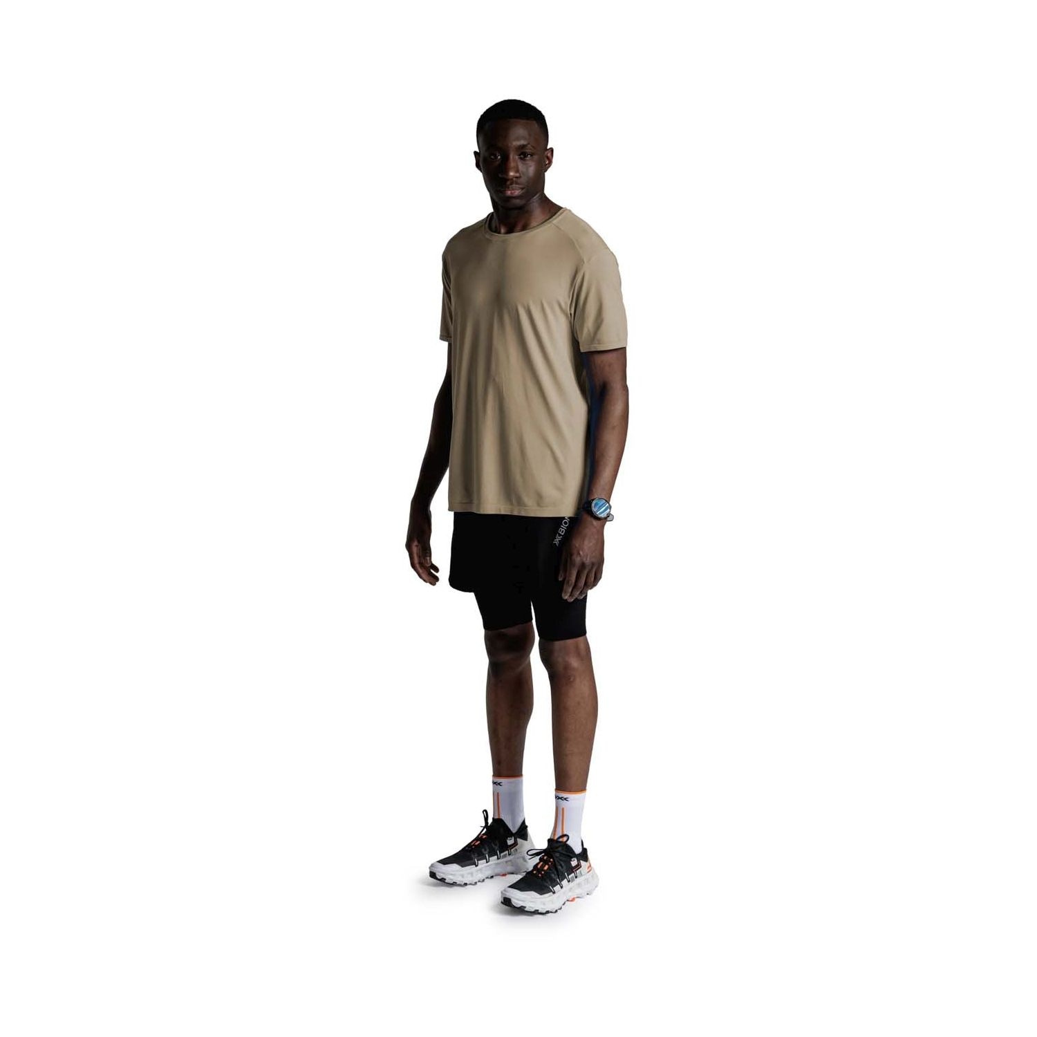 Camiseta de running de hombre XCEED RUN DISCOVER X-Bionic Marrón · El ...