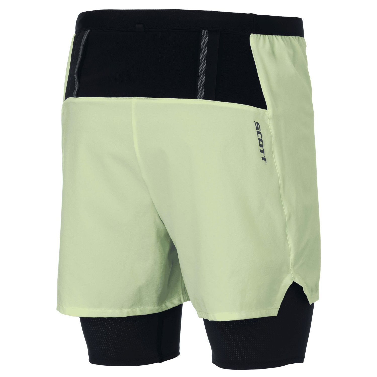 Short de trail running de hombre HYBRID ENDURANCE TECH Scott Amarillo ...