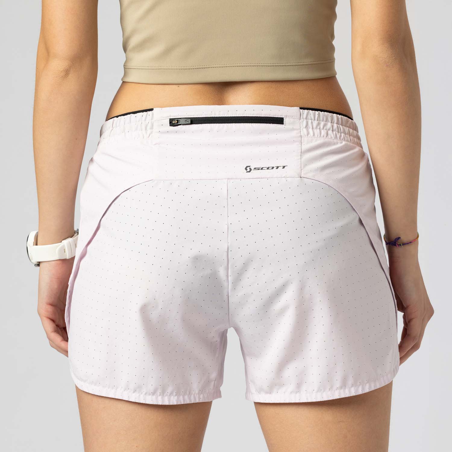 Short de trail running de mujer ENDURANCE VENTED Scott Rosa · El Corte ...