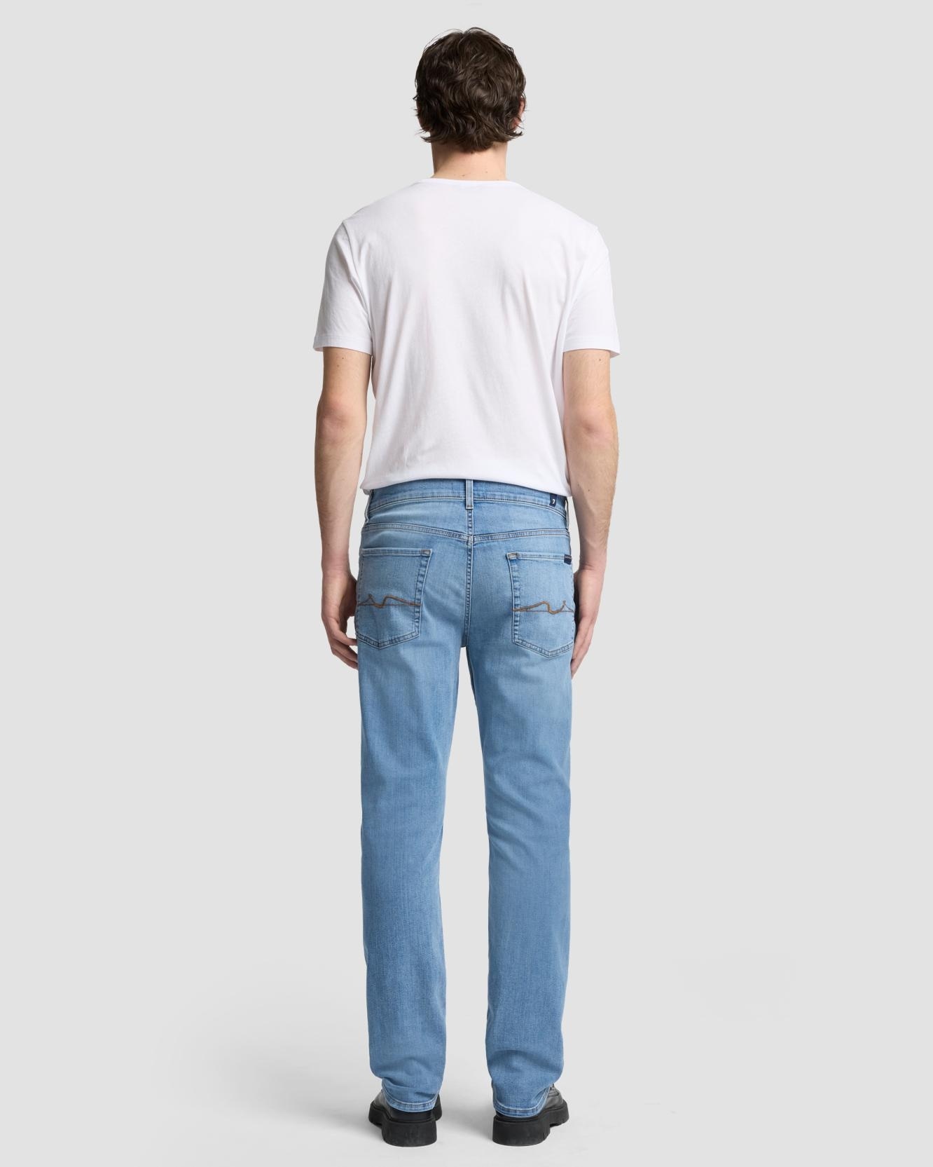 Vaqueros de hombre rectos de tiro medio Azul claro · El Corte Inglés