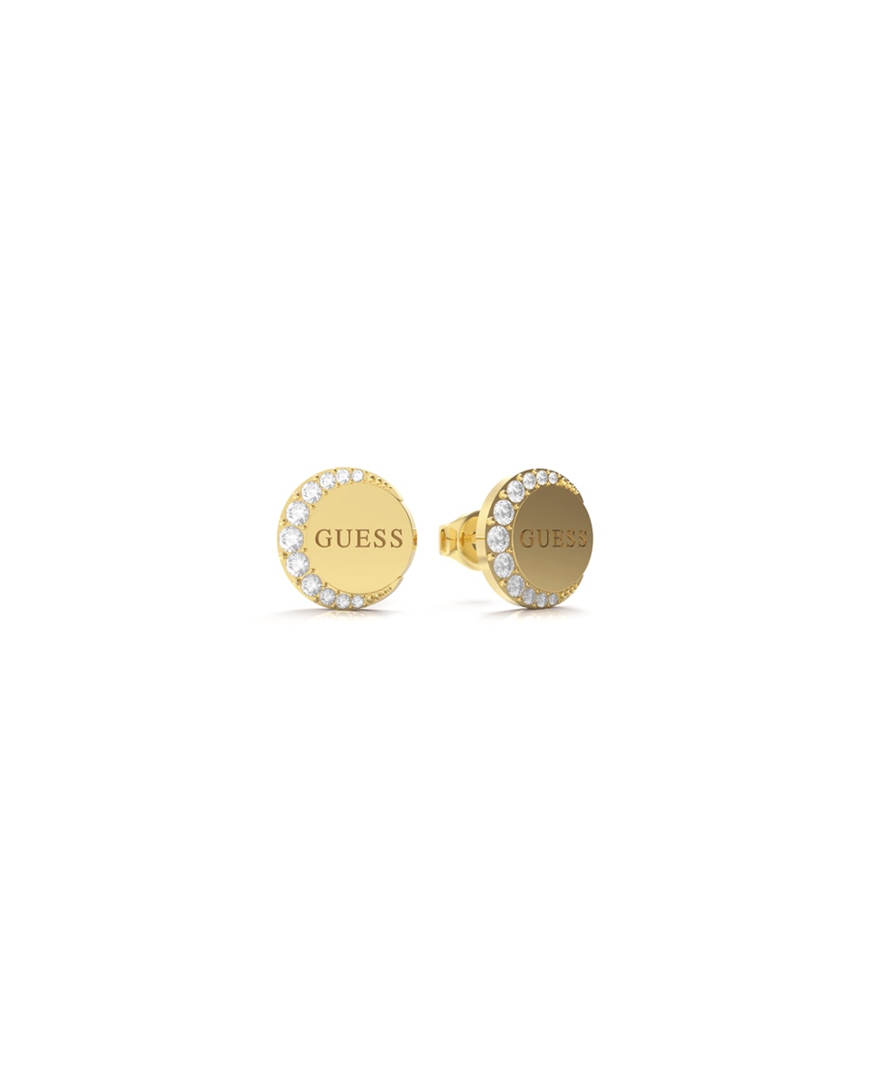 Pendientes moon phases de acero dorado Oro · El Corte Inglés