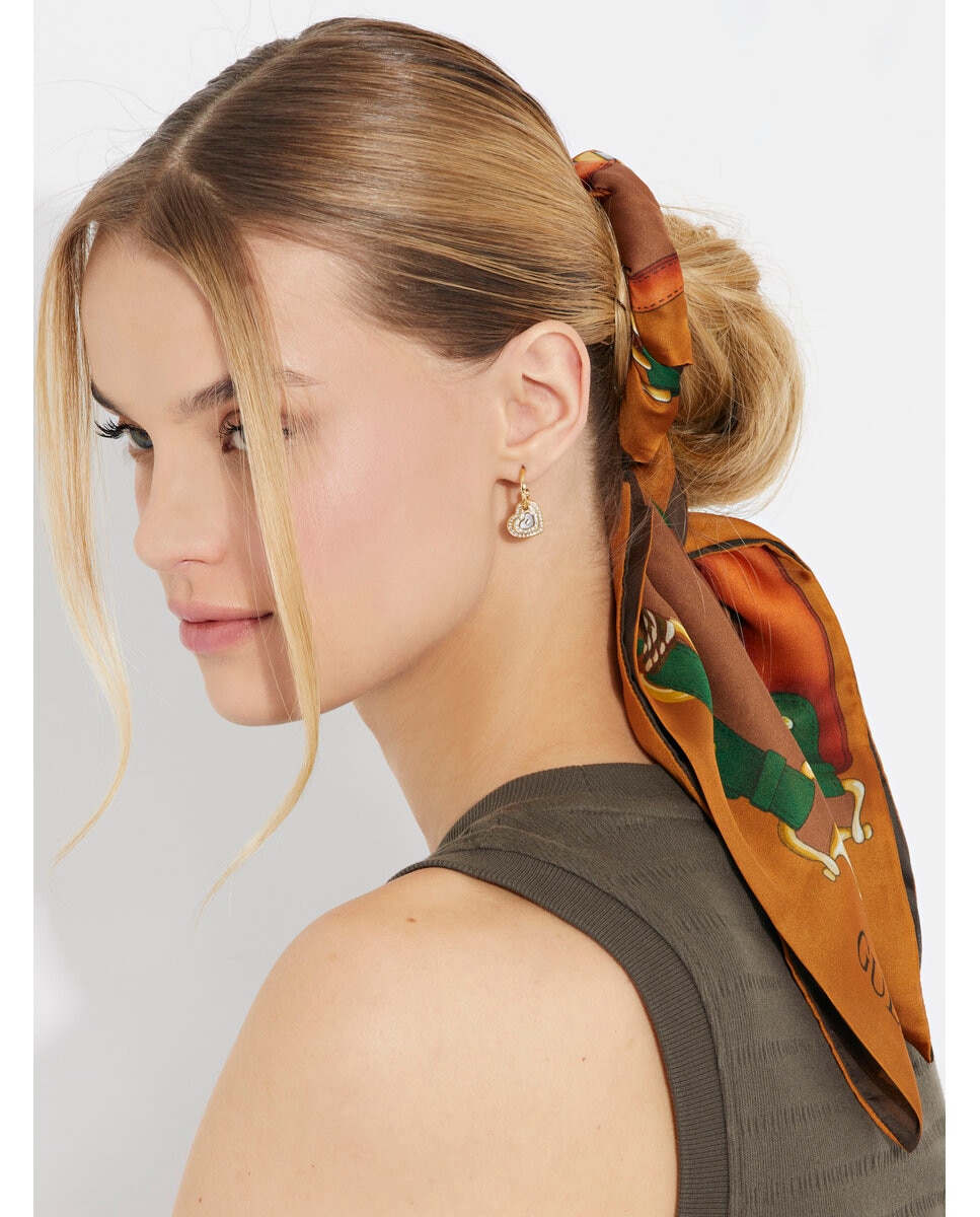 Pendientes amami de acero dorado Oro Guess · El Corte Inglés