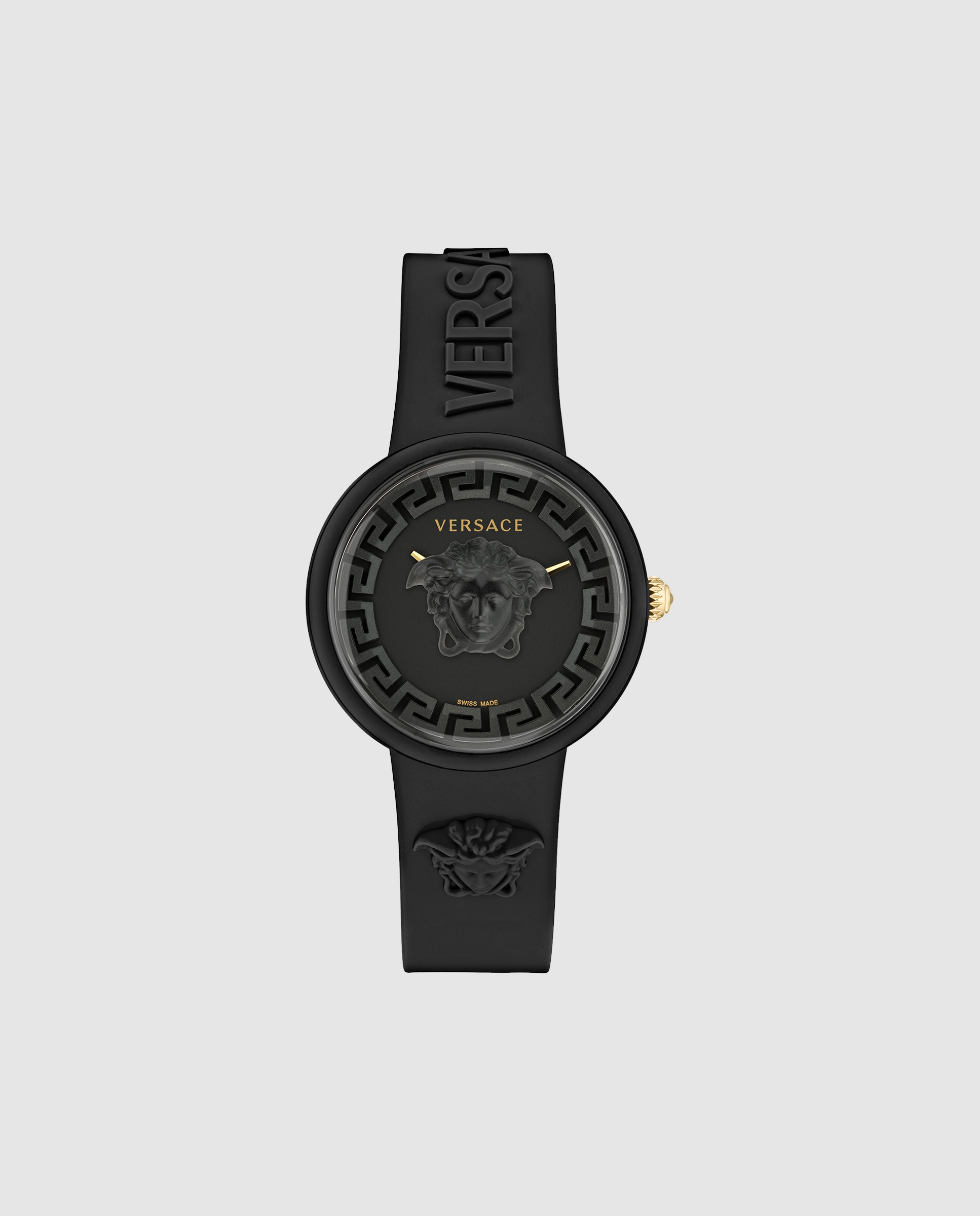 Reloj de mujer Medusa pop VE6G00223 de silicona y correa negra Negro ...