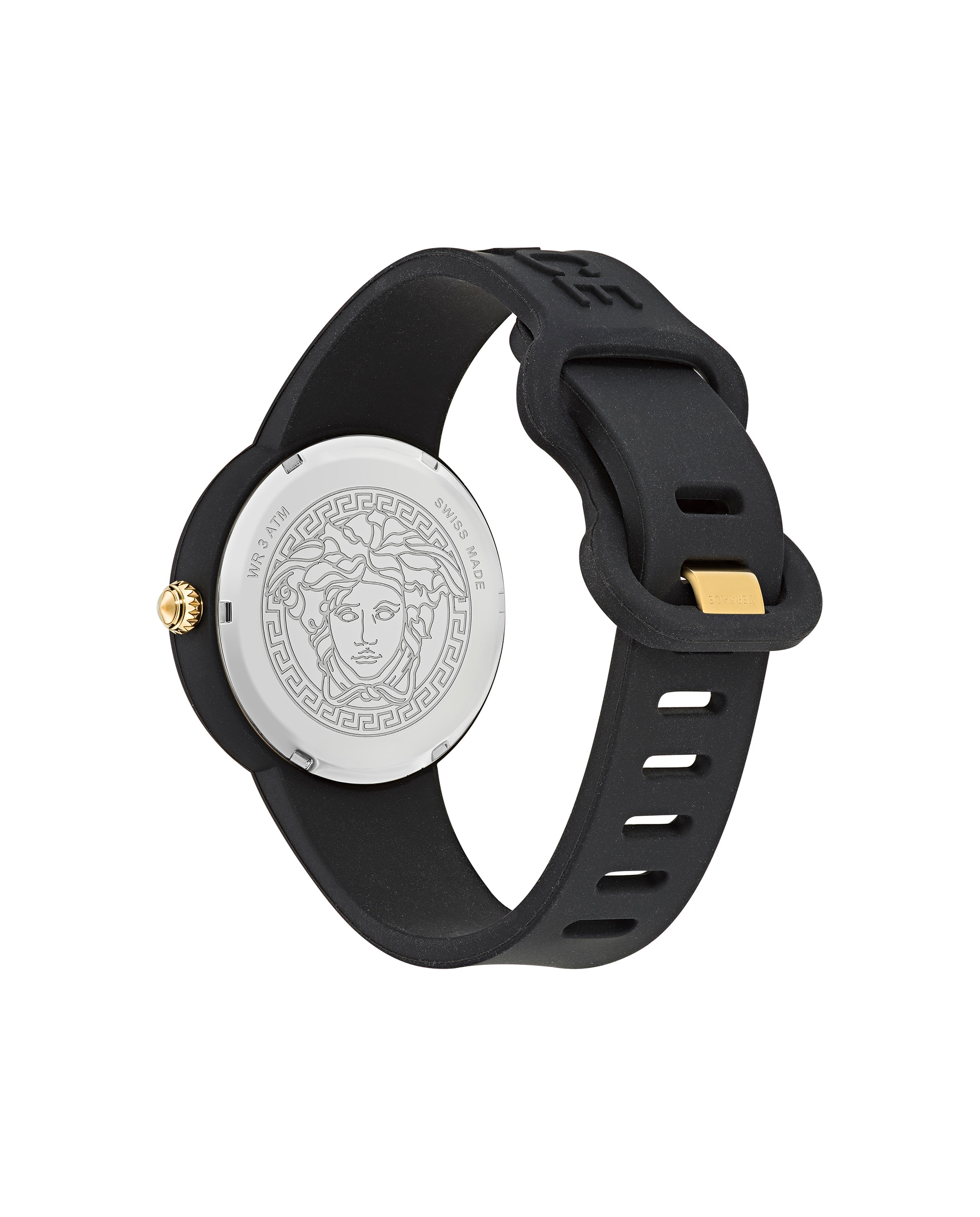 Reloj de mujer Medusa pop VE6G00223 de silicona y correa negra Negro ...