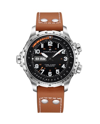 Reloj de hombre automático Khaki Aviation X-Wind H77755533 con ...