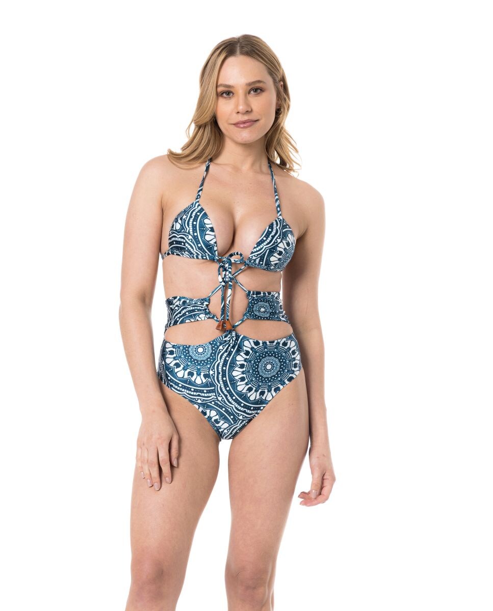 Trikini de mujer estampado con relleno · Lua Morena · El Corte Inglés