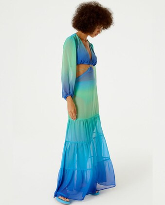 Vestido de playa cut out de manga larga · Blueman · El Corte Inglés