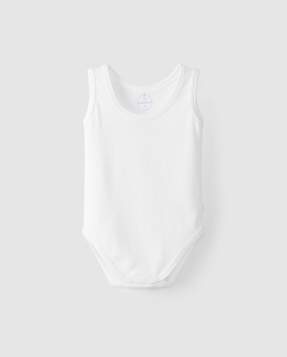 Body de bebé 100% algodón de tirantes · Laranjinha · El Corte Inglés