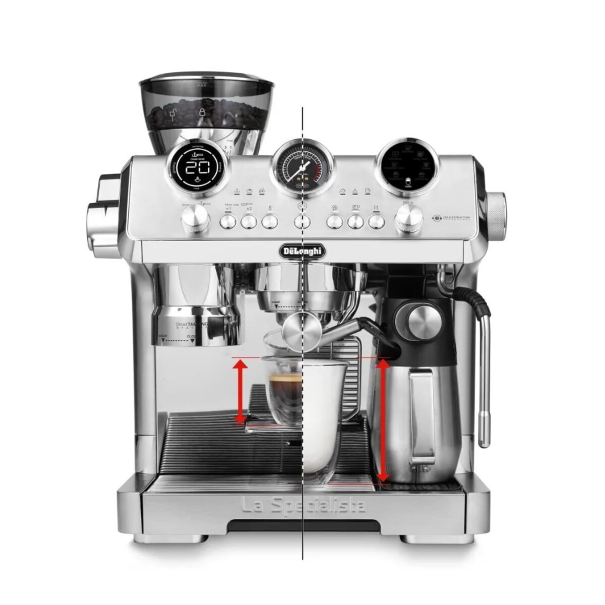 Cafetera espresso manual De'Longhi La Specialista Maestro EC9885.M Cold ...