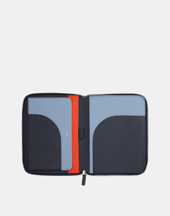 Portadocumentos pequeño de piel para A5 porta mini iPad con cremallera · Dudu · El Corte Inglés