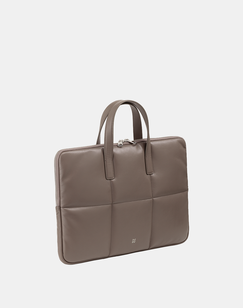 Portadocumentos de mujer de piel para PC 14" con cremallera · Dudu · El ...