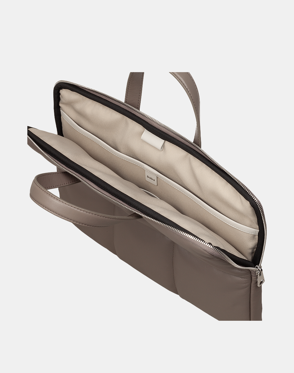 Portadocumentos de mujer de piel para PC 14" con cremallera · Dudu · El ...