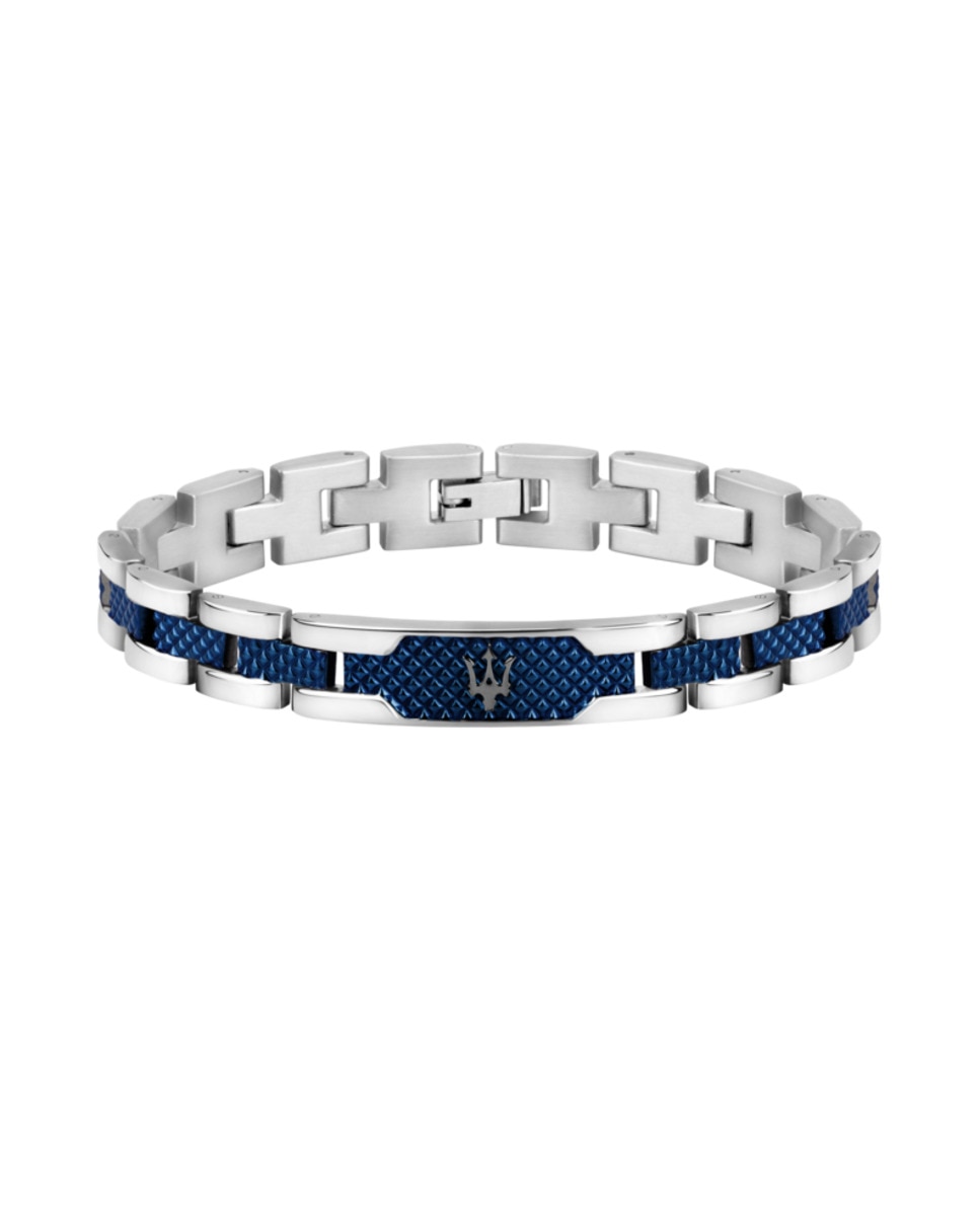 Pulsera de hombre Varis de acero gris Azul / Gris · El Corte Inglés