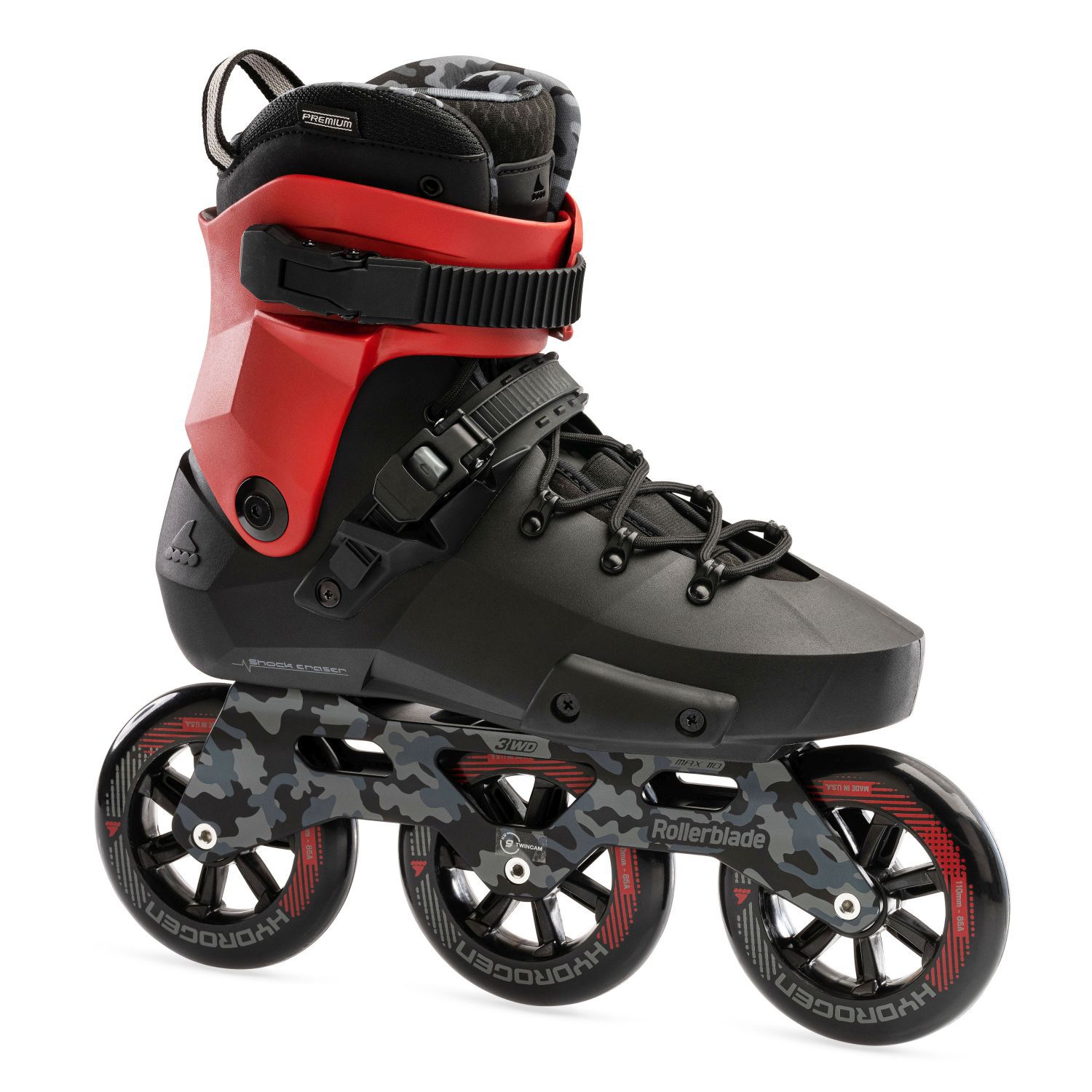 Patines unisex TWISTER 110 Rollerblade Negro · El Corte Inglés