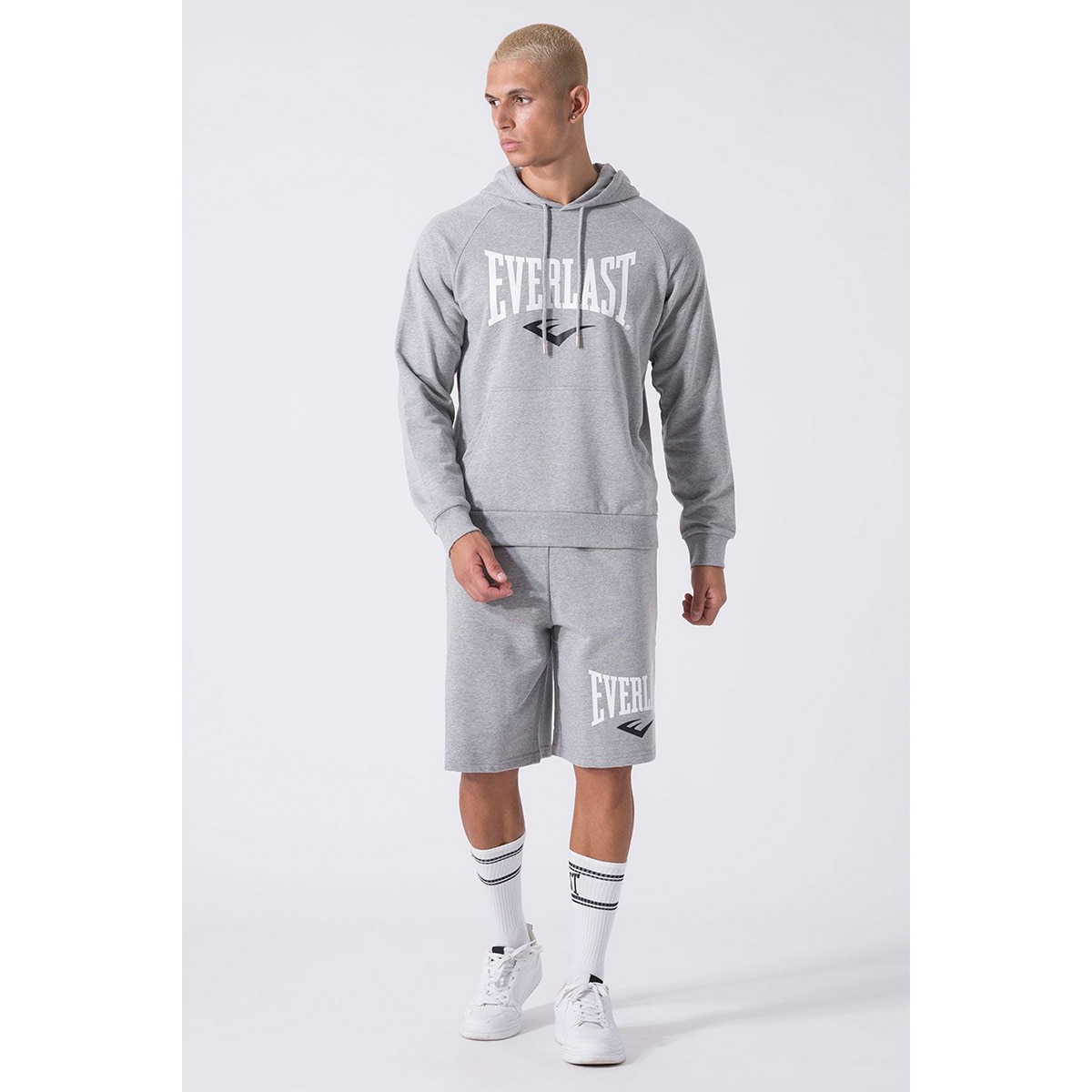 Sudadera de hombre logo Everlast Gris · El Corte Inglés