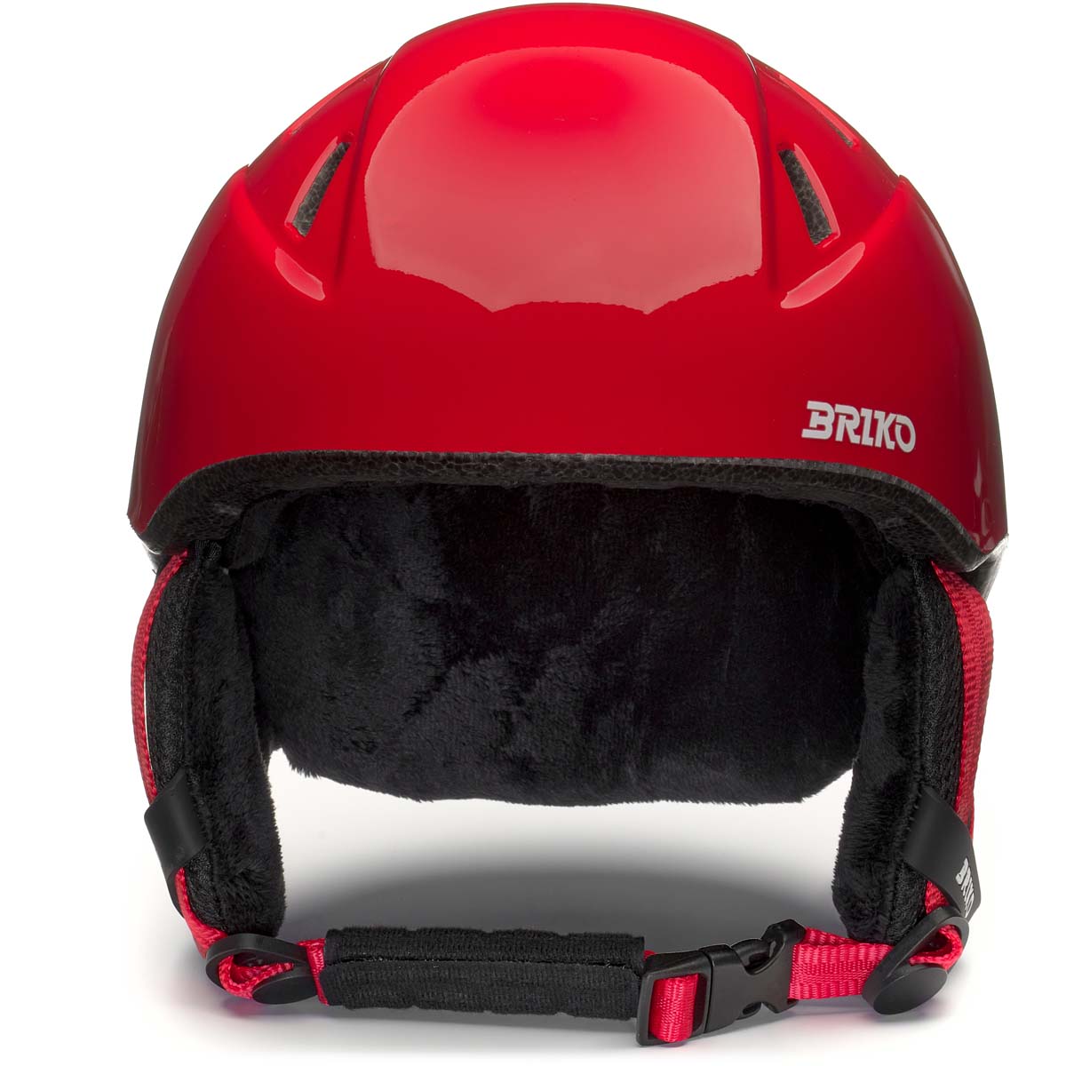 Casco de esquí y snow de niños Makalu Briko Rojo · El Corte Inglés