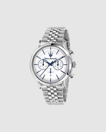 Reloj de hombre Epoca R8873618034 de acero y correa plateada · Maserati ...