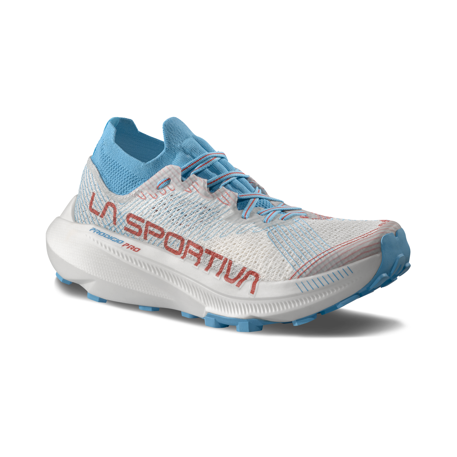 Zapatillas de Trail Running de mujer Prodigio Pro La Sportiva Blanco ...
