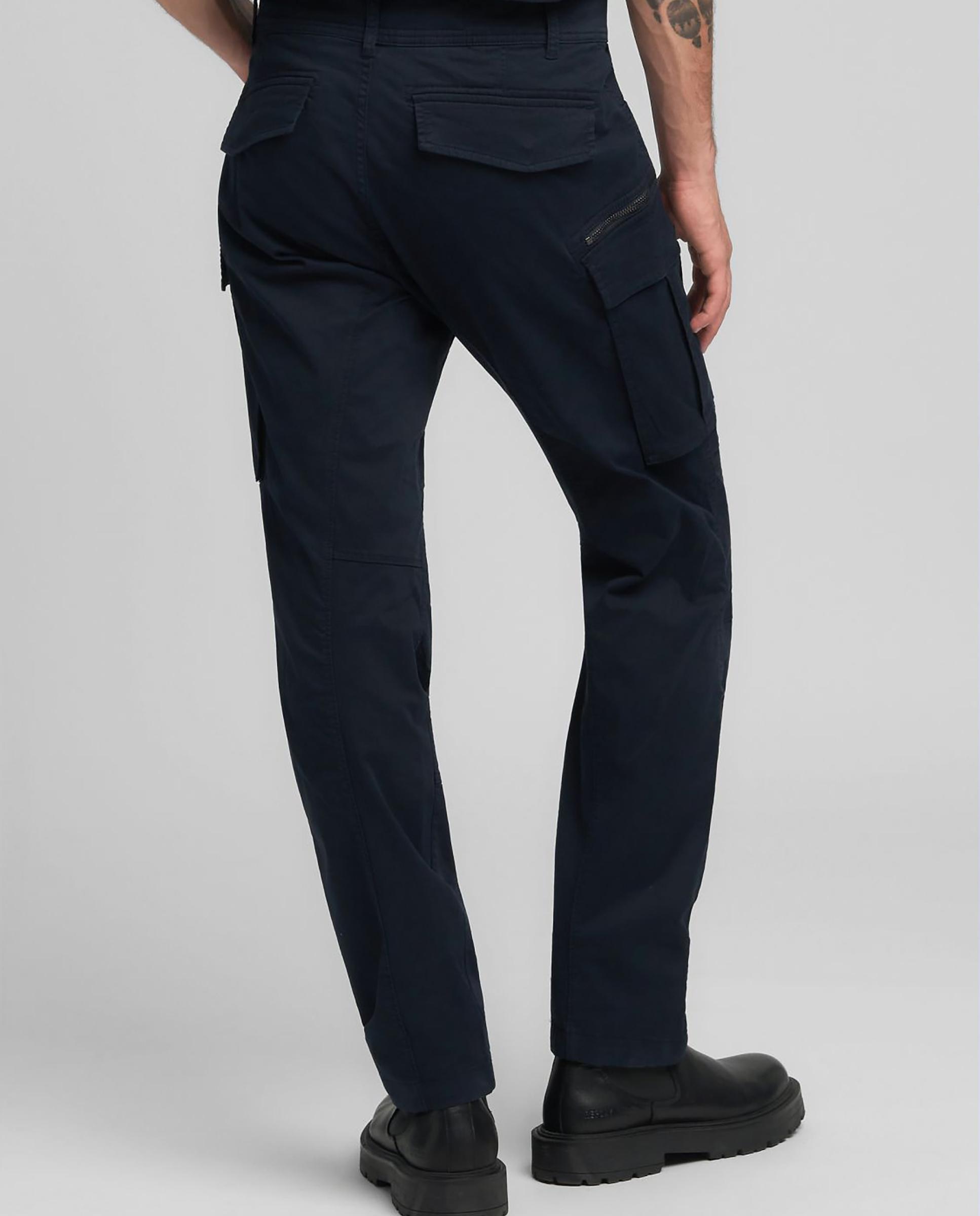 Pantalón cargo de hombre regular Azul oscuro Replay · El Corte Inglés
