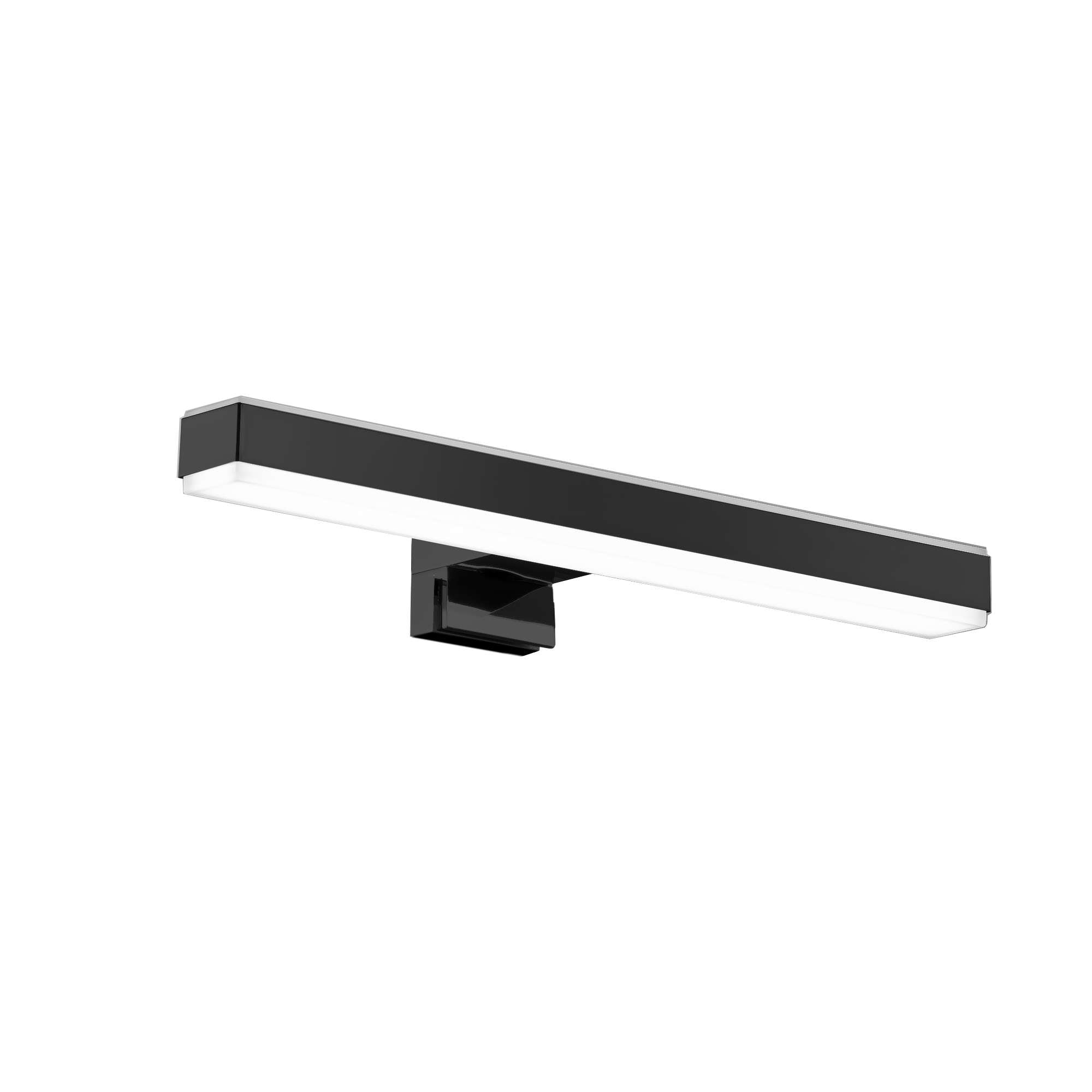 Aplique de LED para baño Manillons Torrent Negro mate Pequeño · El ...