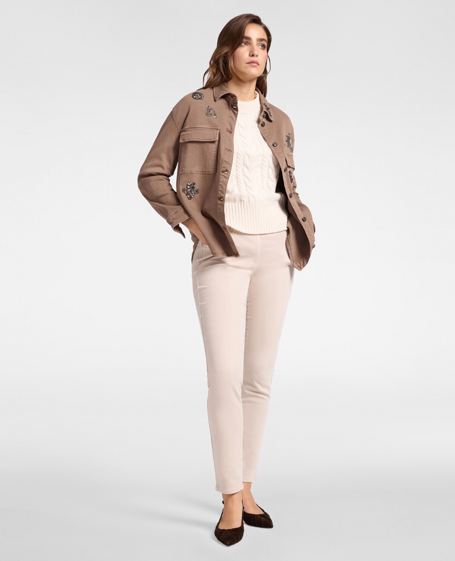 Jeggings de mujer largo con línea seca · Elena Miró · El Corte Inglés