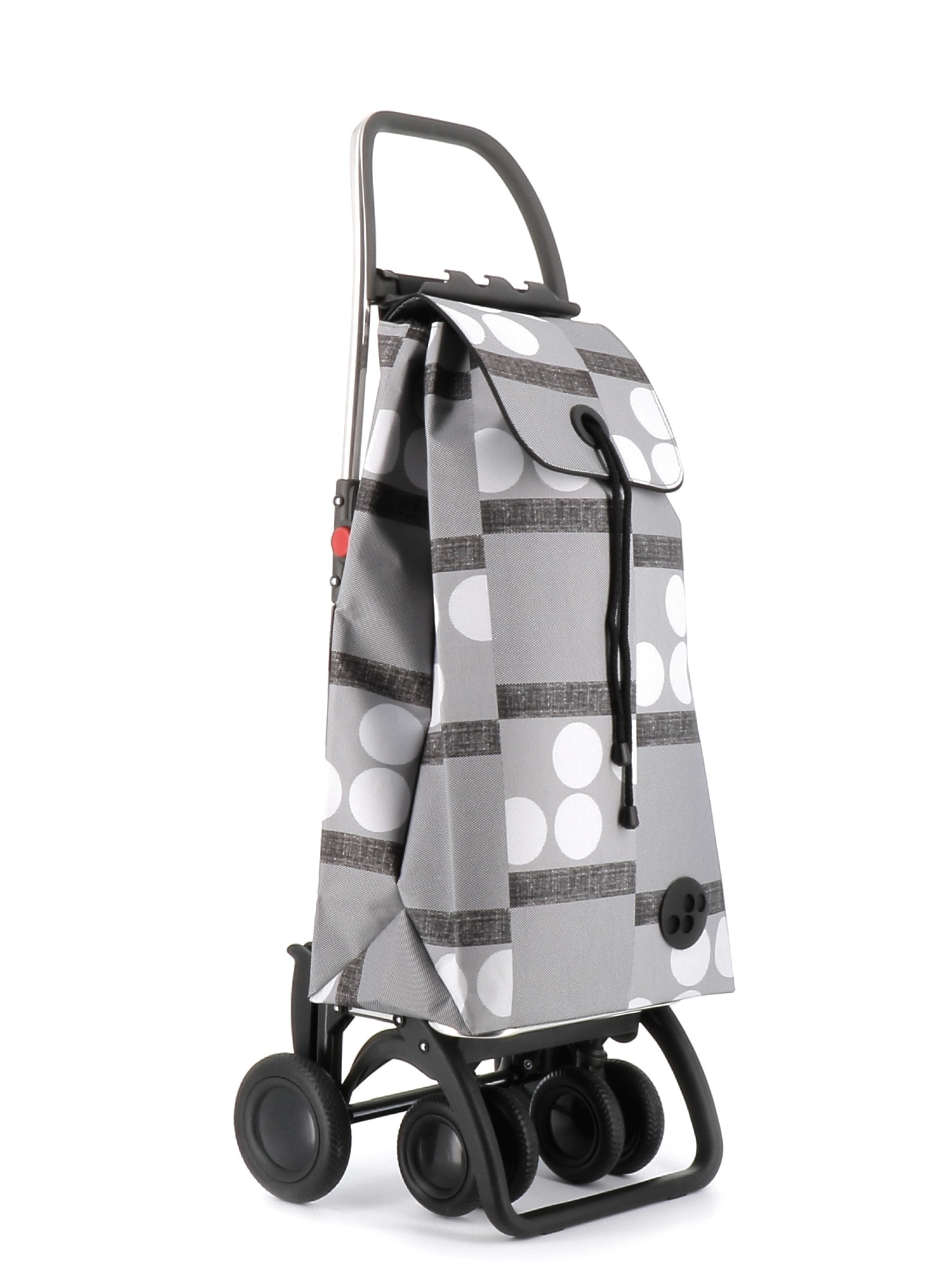 Carro de la compra I-Max Logos 4 Ruedas 2 Giratorias Plegable Rolser ...