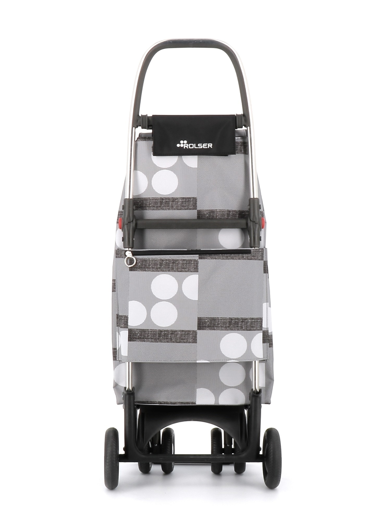 Carro de la compra I-Max Logos 4 Ruedas 2 Giratorias Plegable Rolser ...