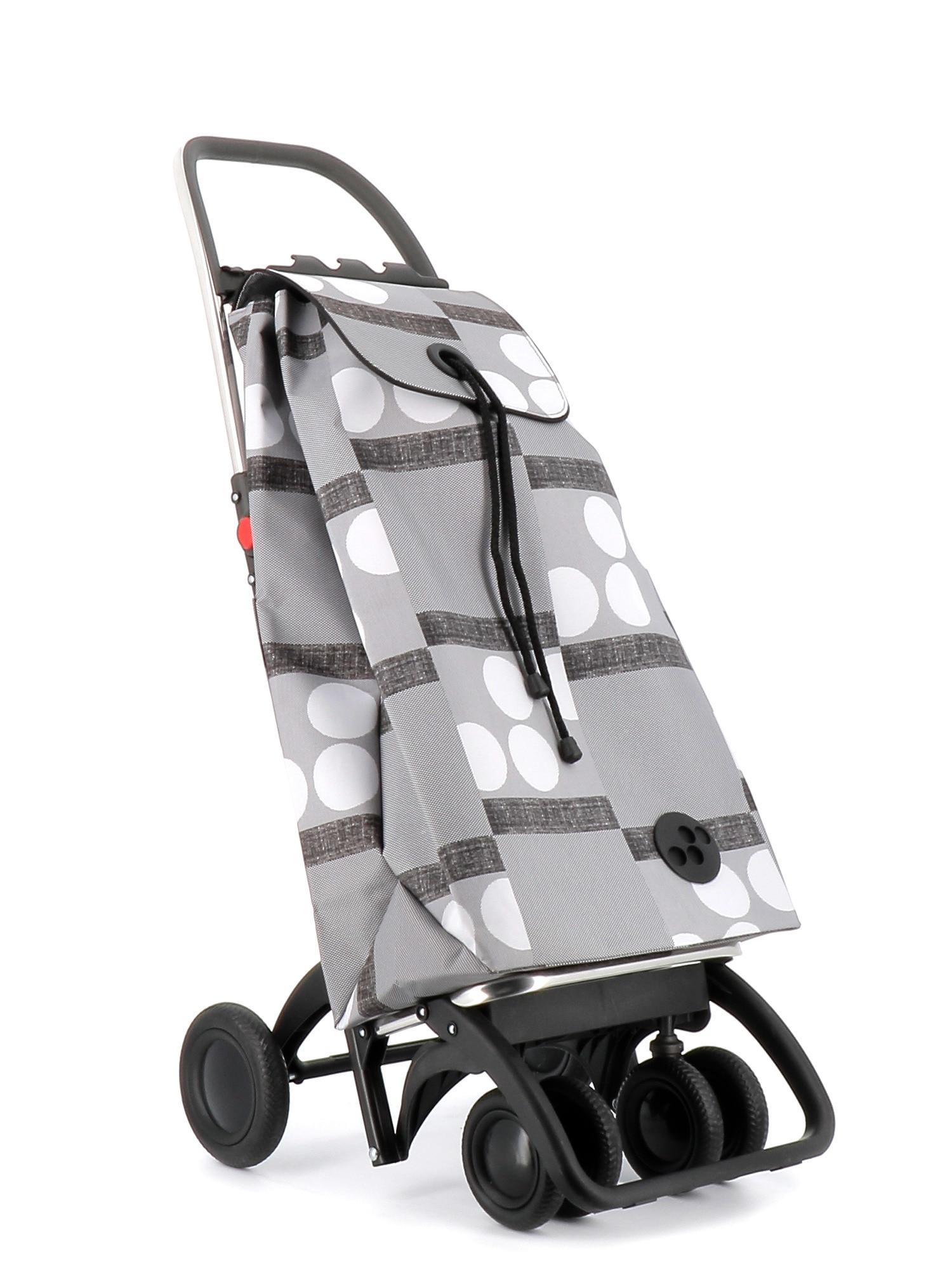 Carro de la compra I-Max Logos 4 Ruedas 2 Giratorias Plegable Rolser ...