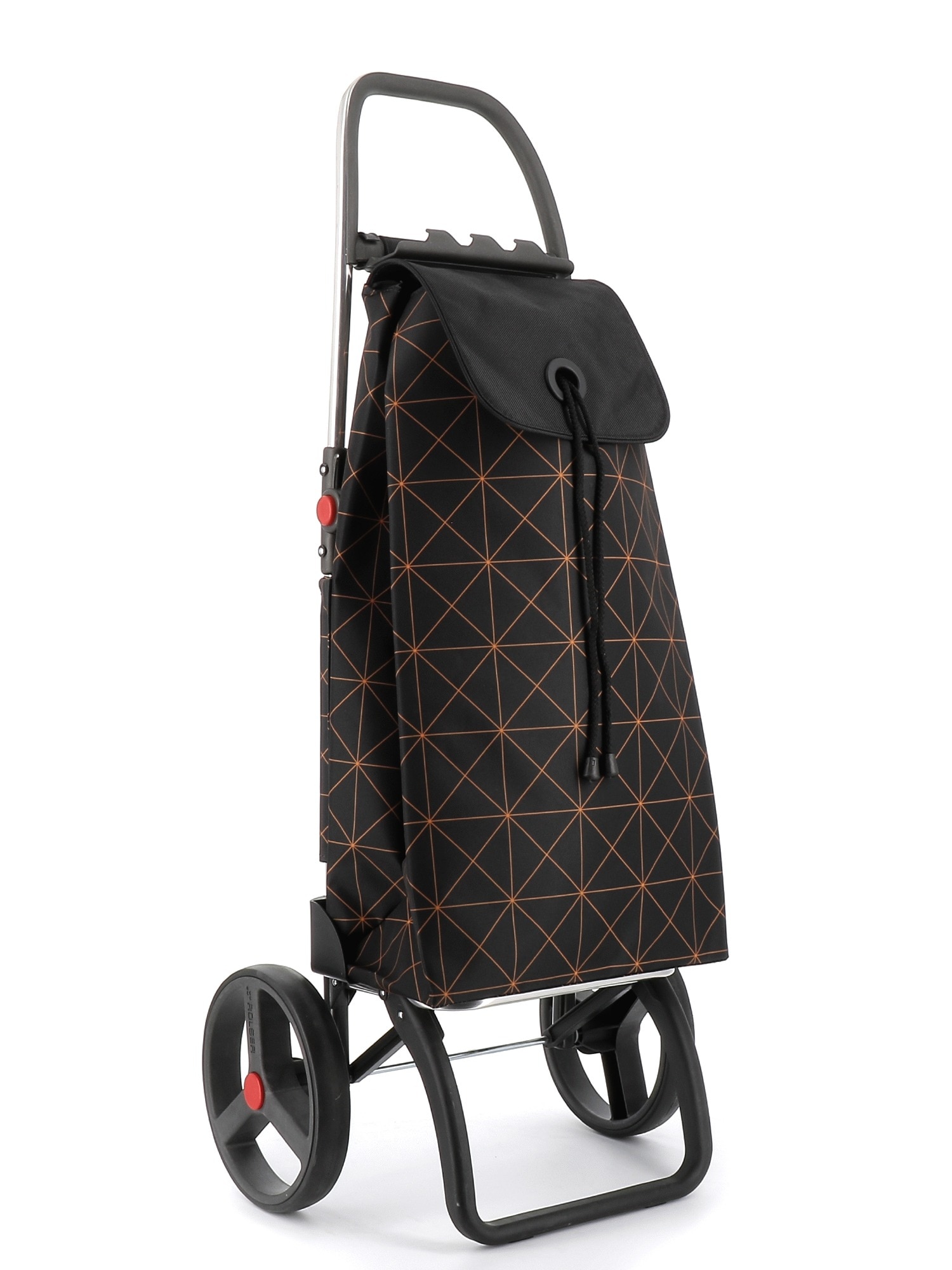 Carro de la compra I-Max Star 2 Ruedas Grandes Plegable Rolser Naranja ...