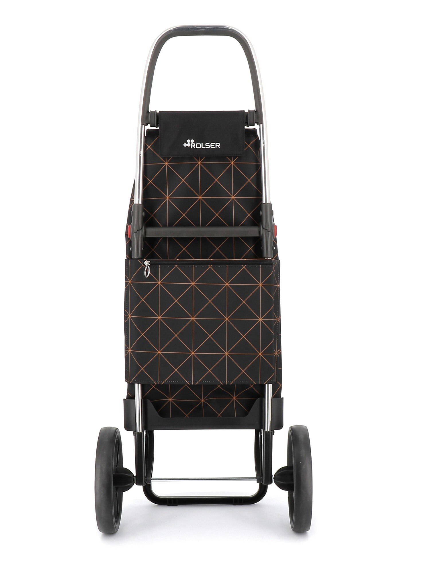 Carro de la compra I-Max Star 2 Ruedas Grandes Plegable Rolser Naranja ...